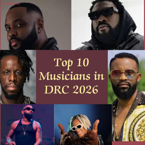 Top 10 Musicians in Democratic Republic of Congo 2026 - Celeb Watch